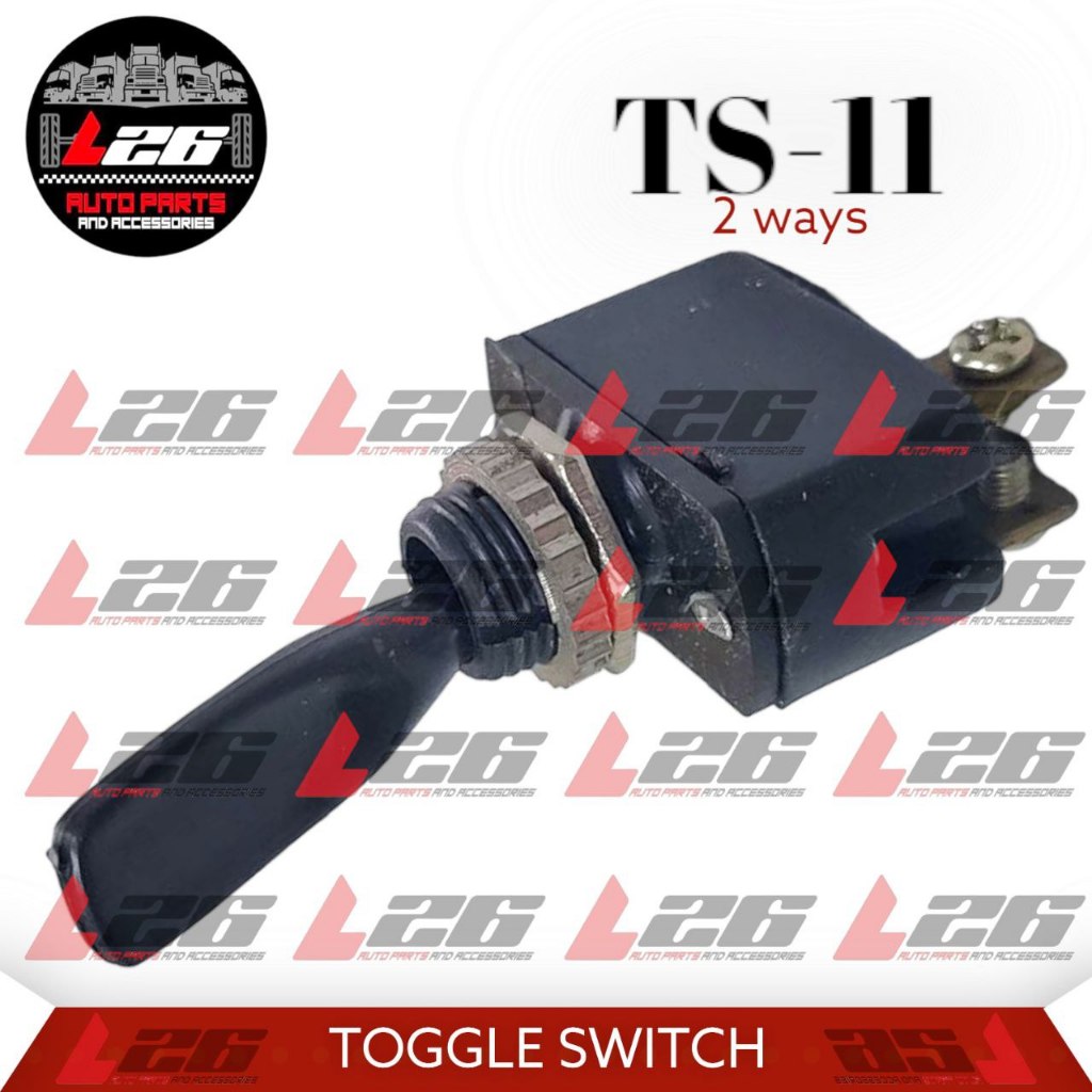 TOGGLE SWITCH 2 way FOR MOTOR TRUCK JEEP VAN HORN SWITCH TS-11 | Shopee ...