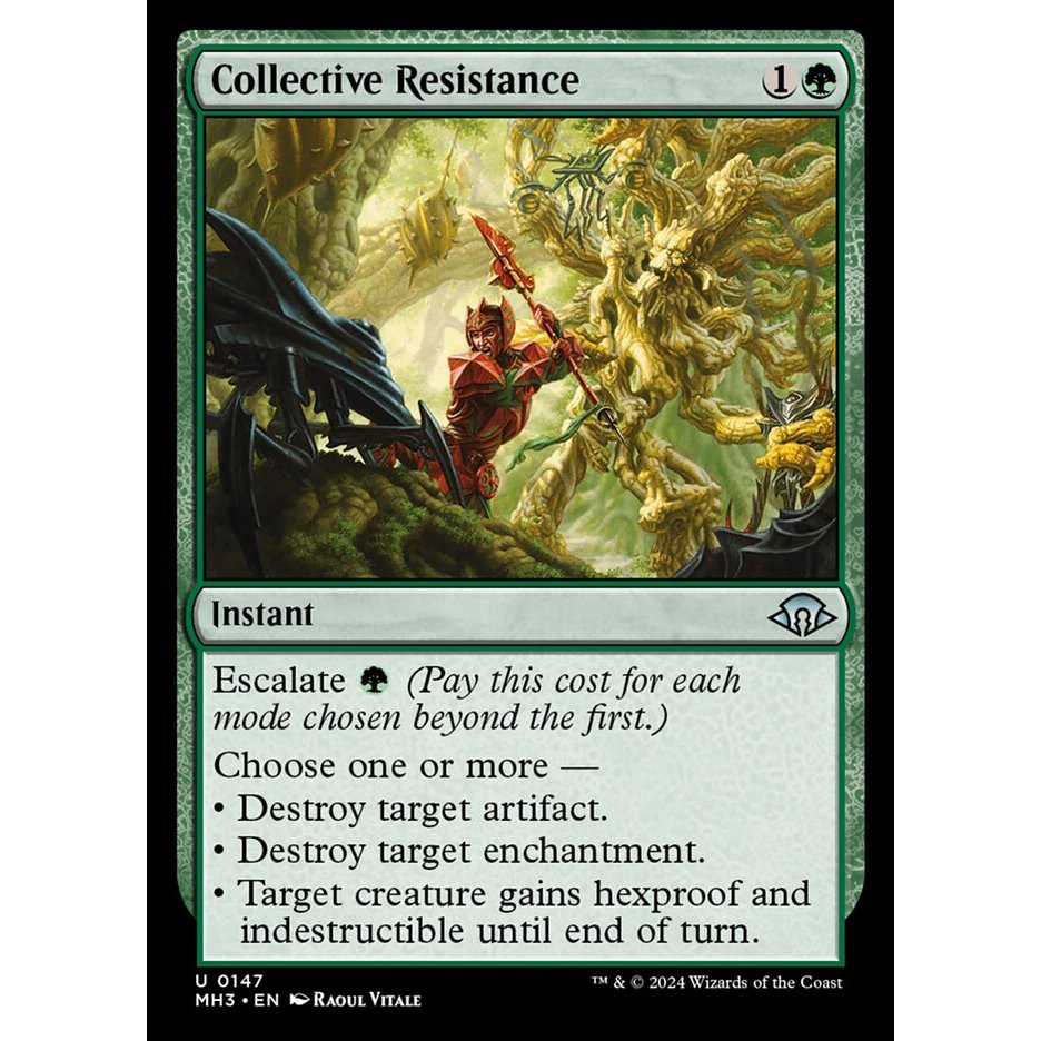 MTG Singles: Collective Resistance NM Green MH3 Modern Horizons 3 ...