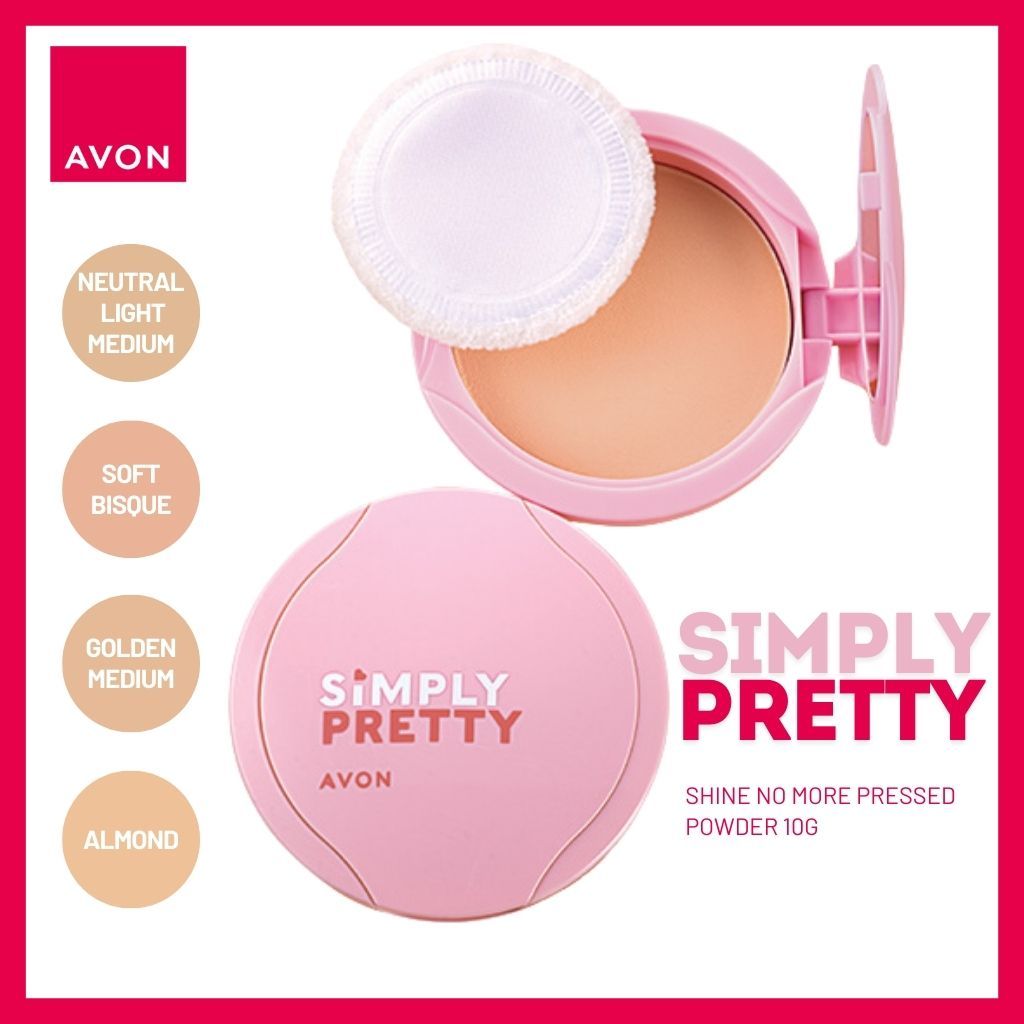 Avon Perfect Skin Oil Control Hydrating Shine no More Pressed Powder ...