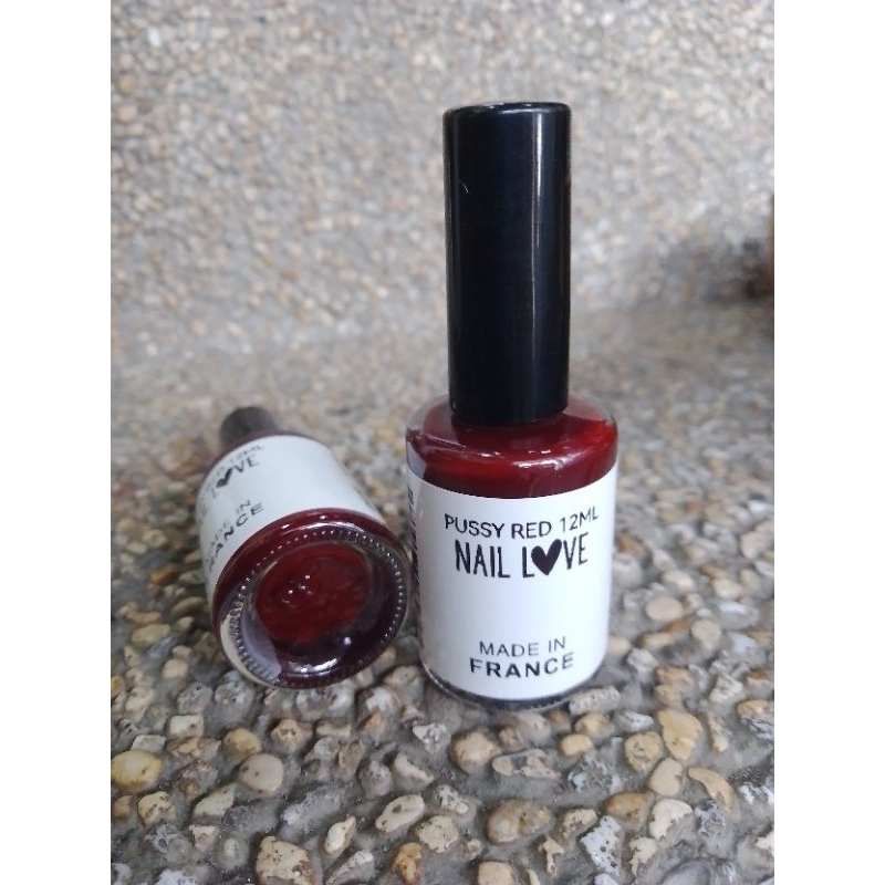PUSSYRED bilog Nail love Polish Made in France HBC trusted brand sold ...