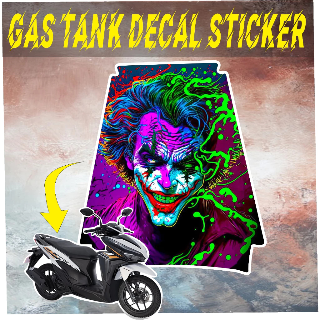 HONDA CLICK VERSION 2 AND 3 GAS TANK DECALS STICKER | Shopee Philippines