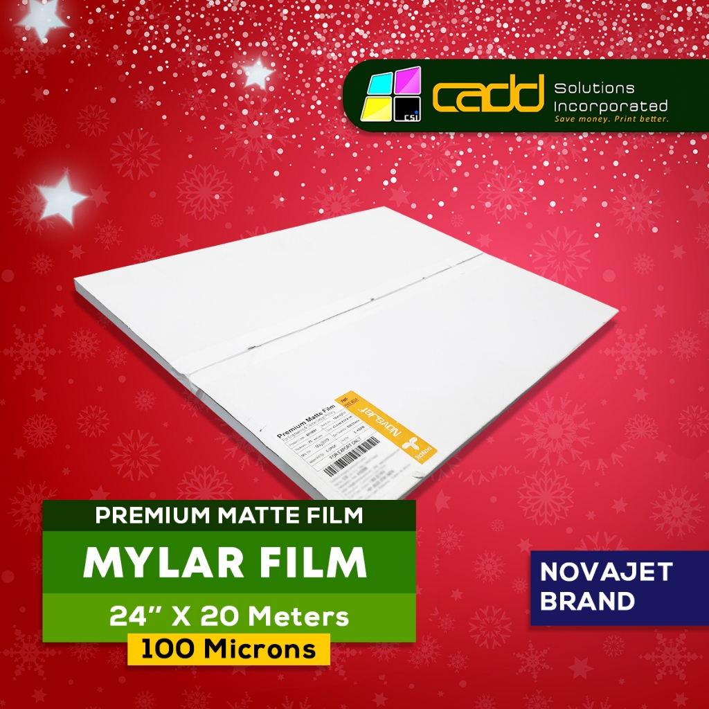 Mylar film PREMIUM MATTE - 17 inches x 21 inches CUT SIZE • 100 SHEETS ...