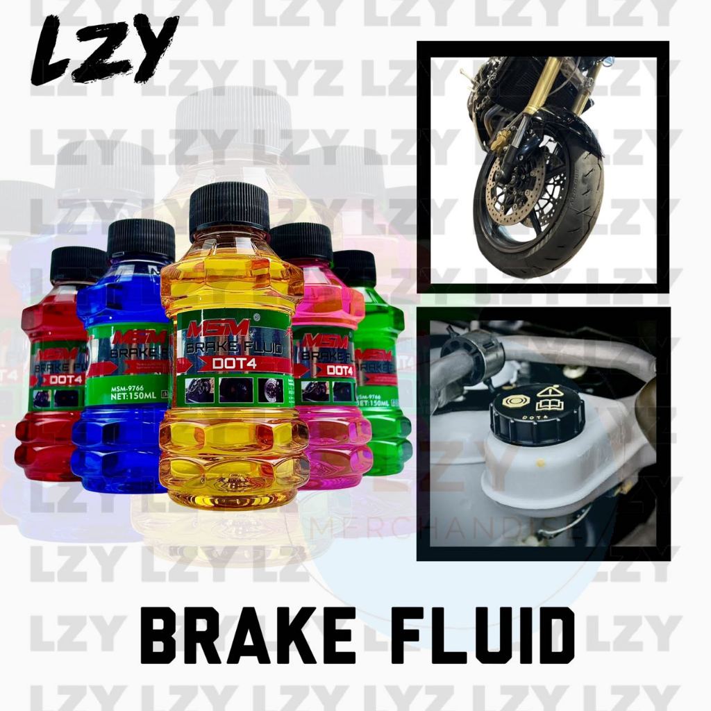 LZY DOT 4 Colored Brake Fluid Universal Motorcycle | Shopee Philippines