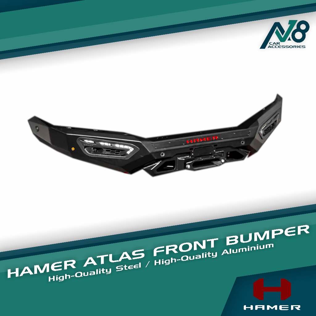 HAMER RAPTOR 2022+ VOLKSWAGEN ATLAS FRONT BUMPER Genuine | Shopee ...