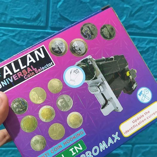Allan Universal Coinslot Accept all new and old coins | Shopee Philippines