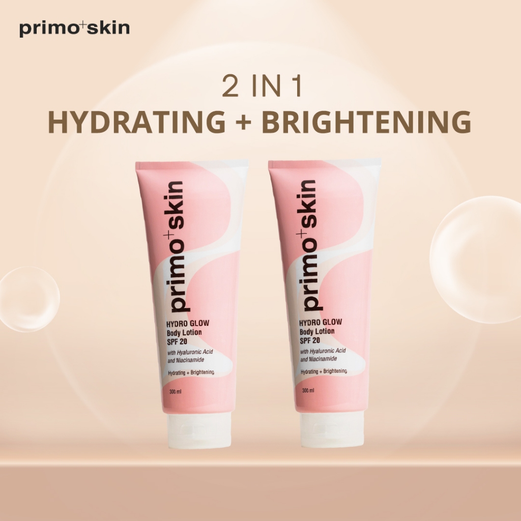 BUY 2 GET 1 Primo+Skin Hydro Glow Body Lotion w/ Hyaluronic Acid and ...
