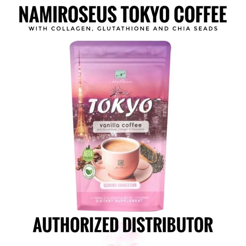 Original Namiroseus Tokyo Vanilla Coffee Trending 10 sachet New ...