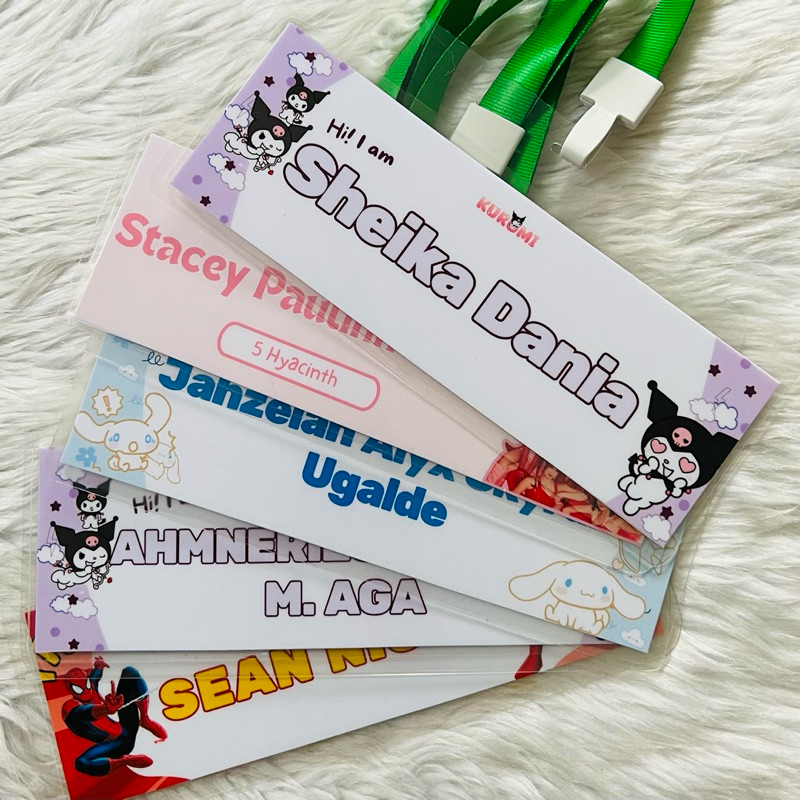 LAMINATED NAME TAG PERSONALIZED | Shopee Philippines