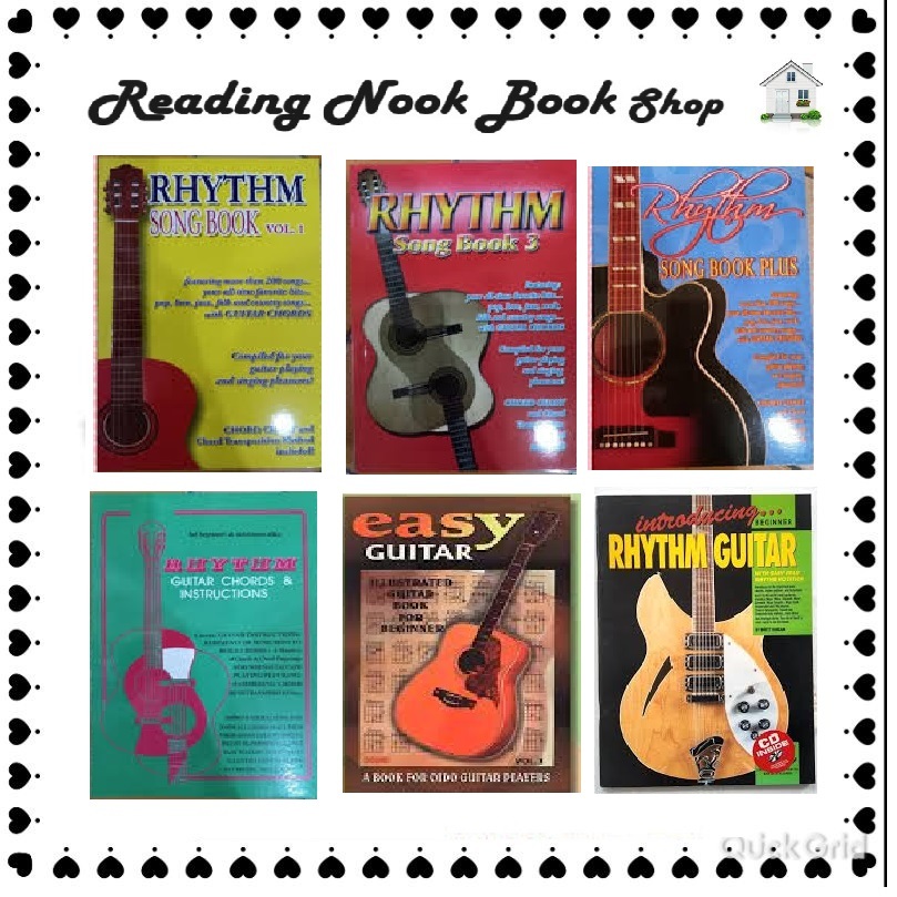 Rhythm Songbook/ Easy Guitar/Guitar Plucking &Strumming | Shopee ...