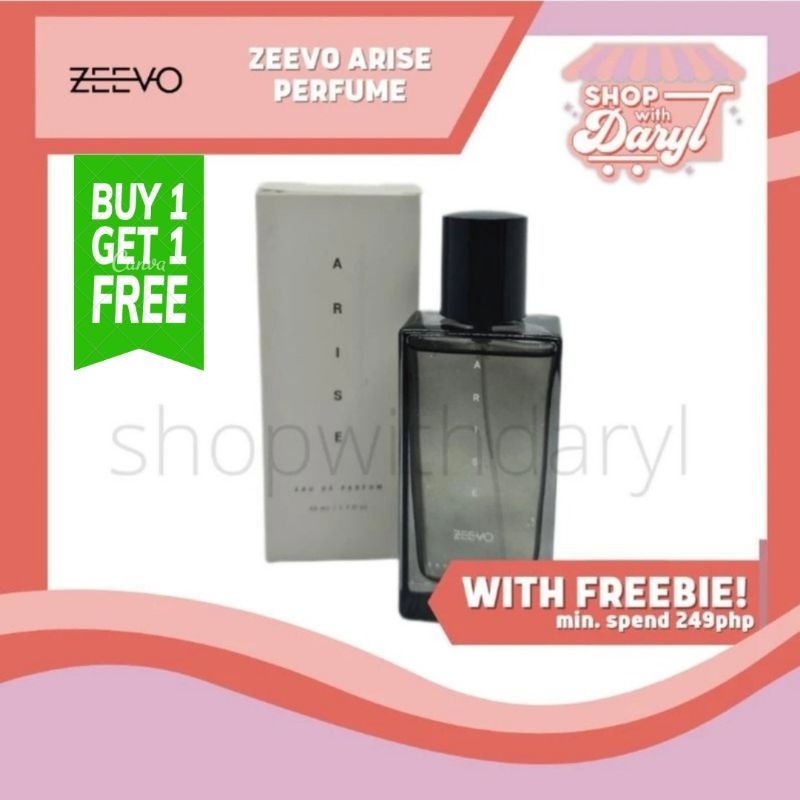 [ON HAND] ZEEVO BUY 1 TAKE 1 Perfume Arise for Men | Shopee Philippines