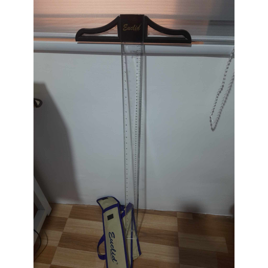 T Square Ruler Transparent Acrylic | Euclid Brand | Architecture ...