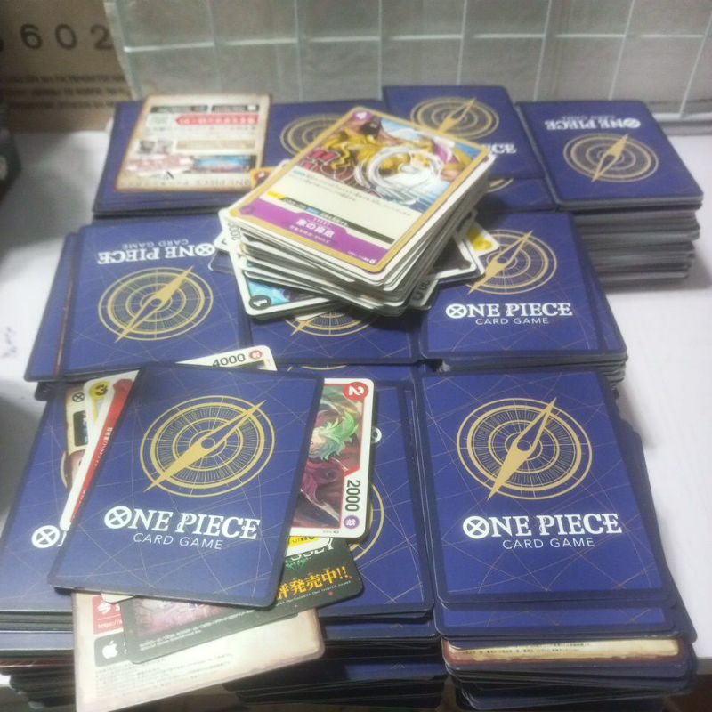 ONE PIECE 500+PCs cards take all | Shopee Philippines