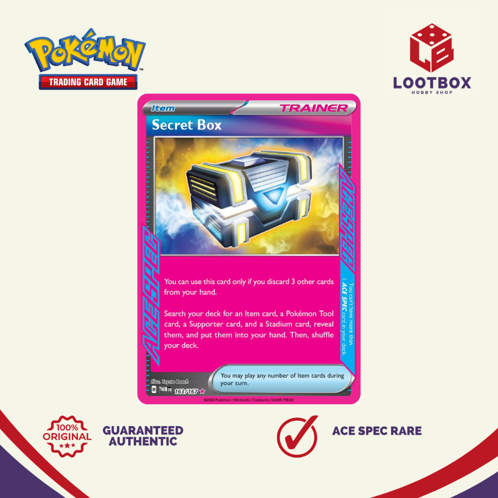 Pokemon Card Game: Secret Box (Ace Spec Rare) - Twilight Masquerade ...