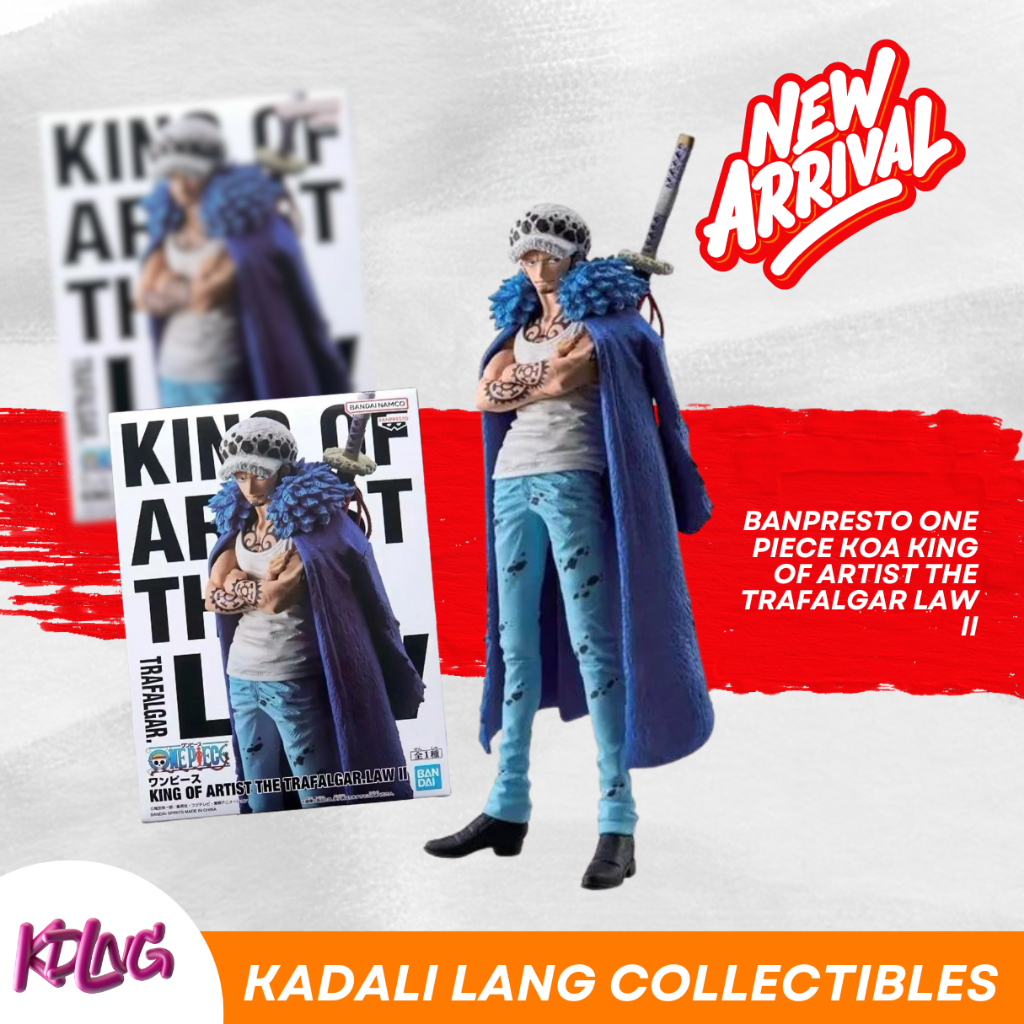 AUTHENTIC [KOA] Banpresto One Piece koa King Of Artist The Trafalgar ...