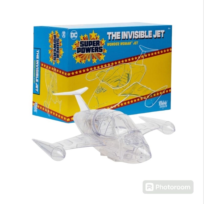 McFarlane DC Super Powers THE INVISIBLE JET | Shopee Philippines
