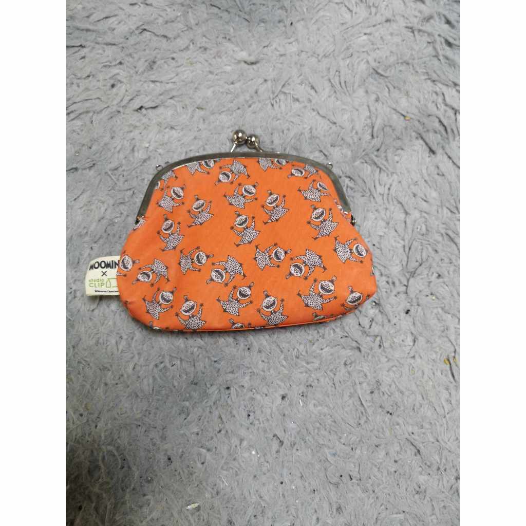 Moomin Orange Kiss Lock Coin Purse | Shopee Philippines
