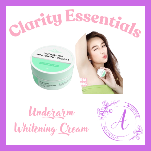 Clarity Essentials Underarm Whitening Cream | Shopee Philippines