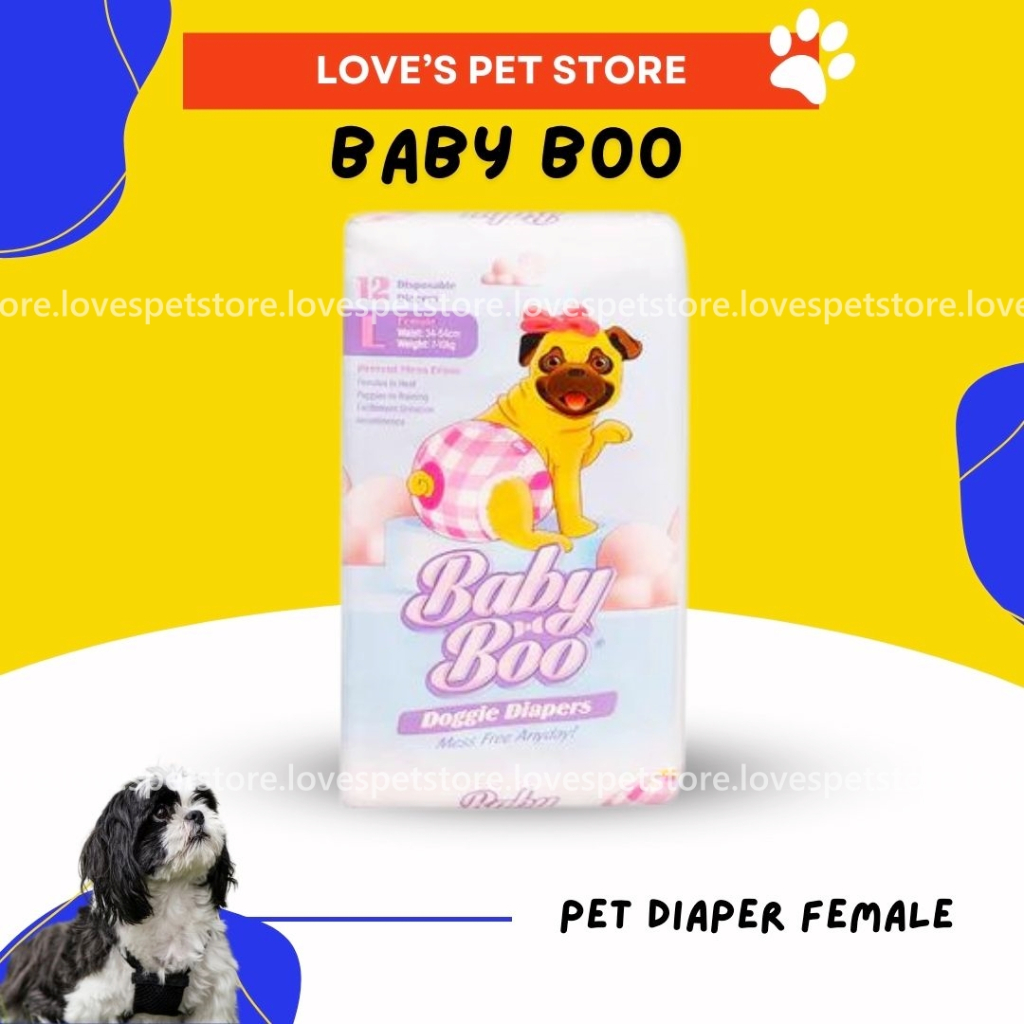 Baby Boo Female Diaper 360 Degrees Leak Protection | Shopee Philippines