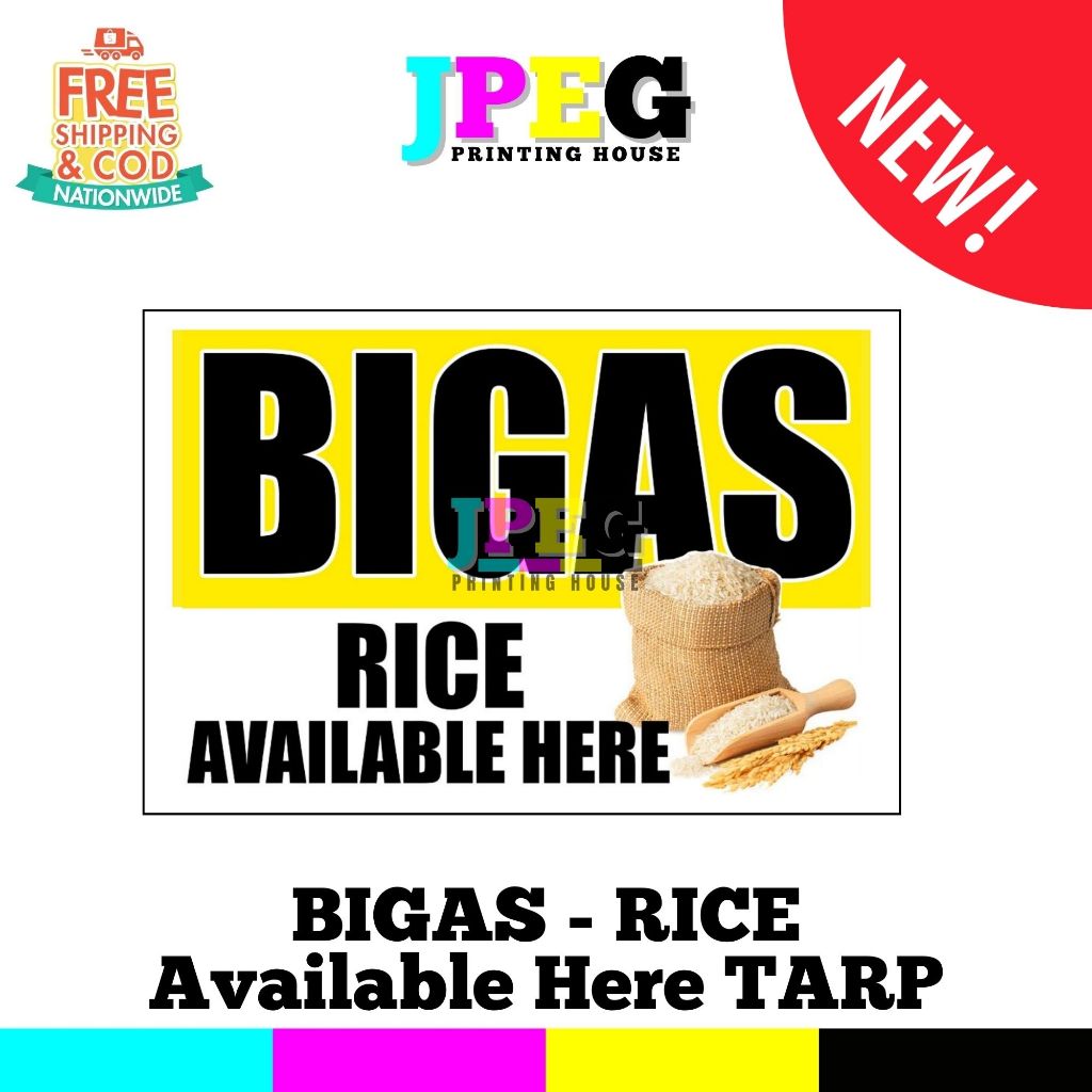 BIGAS FOR SALE (Pahaba) Signage Tarpaulin Laminate and Tarp Affordable ...