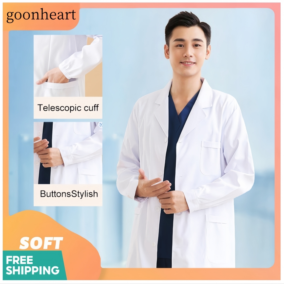Lab robes unisex lab coats student lab robes lab coats doctor attire ...