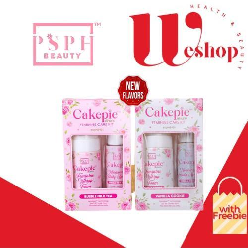 PSPH Cake Pie 2in1 Feminine Wash + Edible Spray Set New Flavours with ...