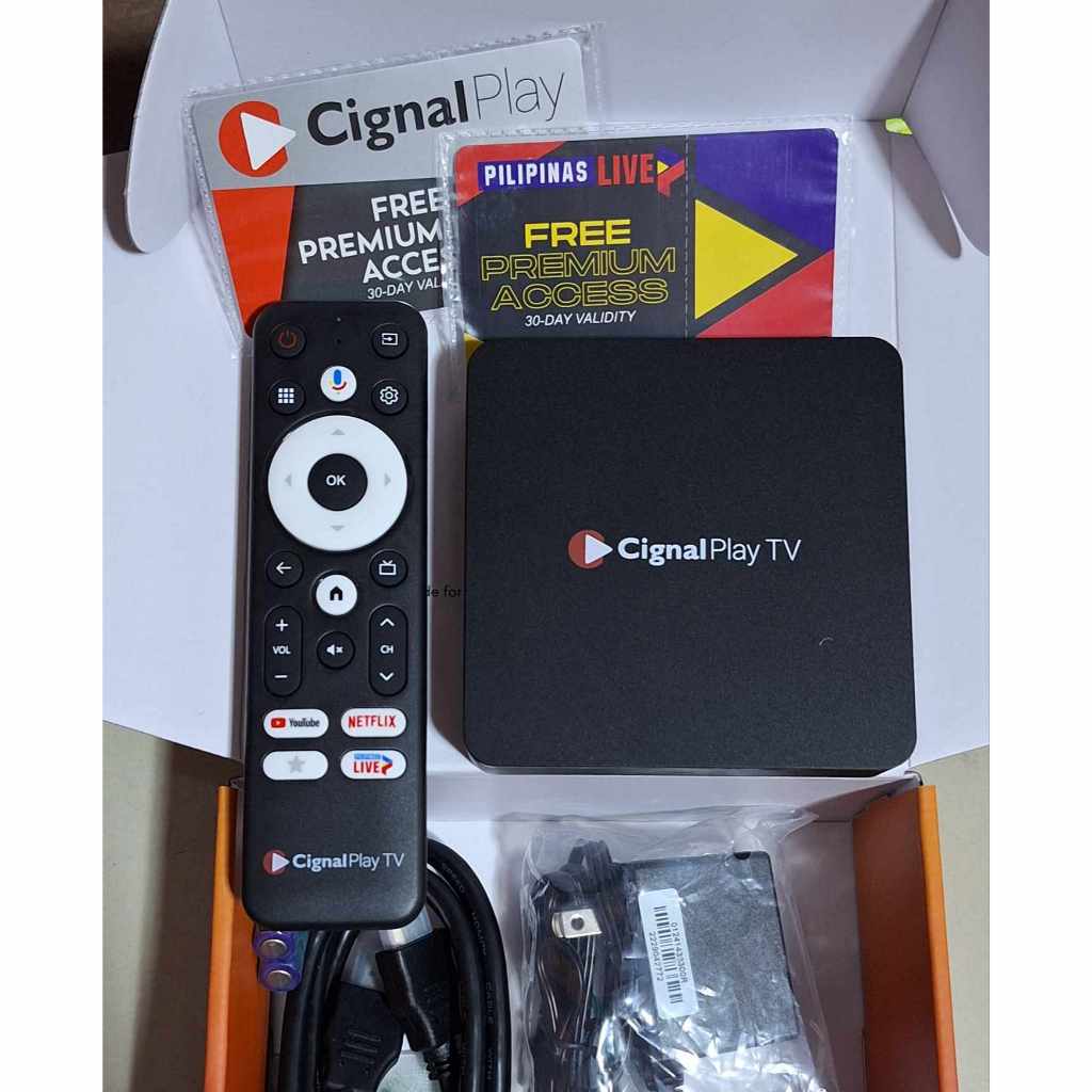 Cignal Play TV Andriod TV Live Streaming Netflix HBO GO Disney Viu ...