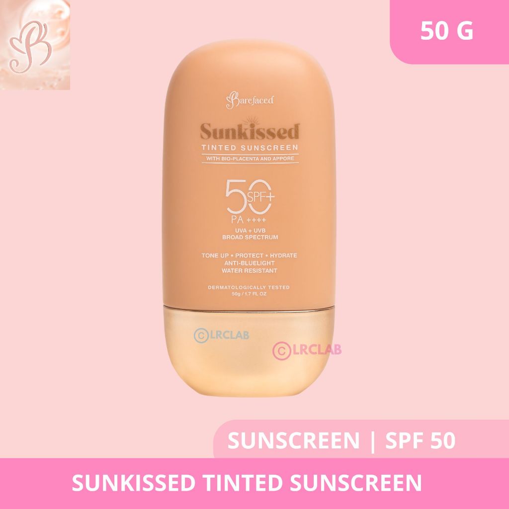 BAREFACED Sunkissed Tinted Sunscreen SPF 50 sunscreen for men kiss ...