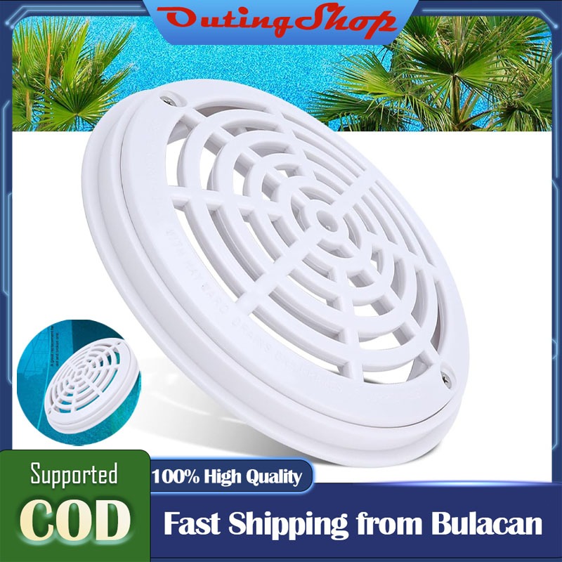 Pool Drain Round Main Drain Cover for Pool Clean Swimming Pool ...