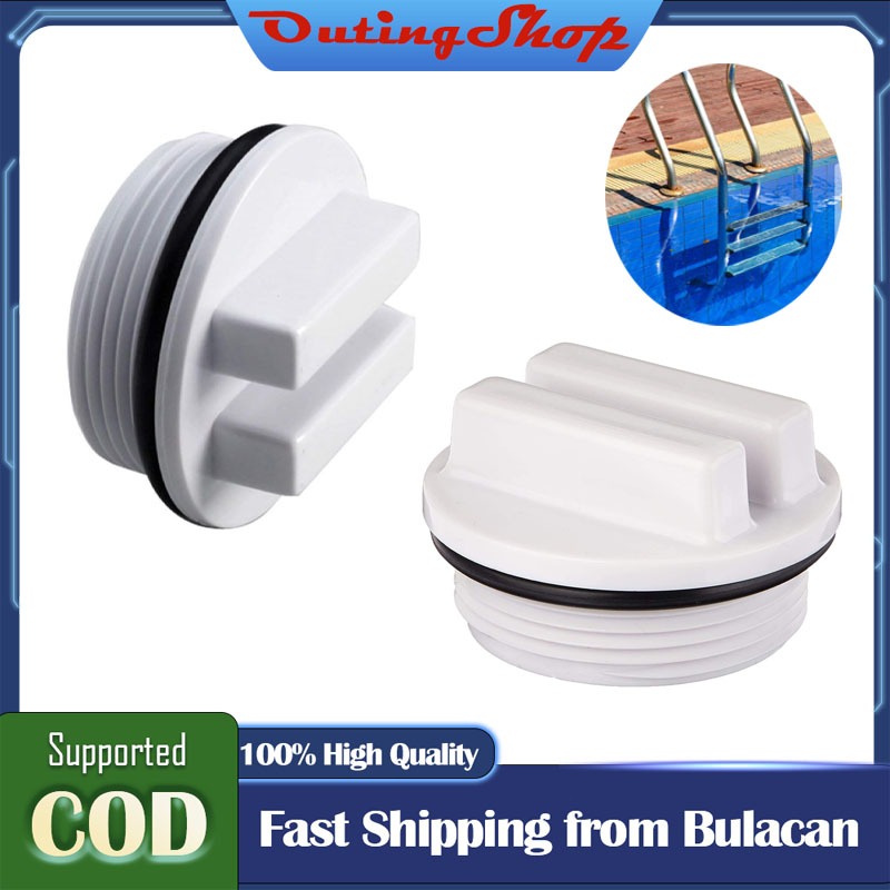 Pool Filter Drain Plug Pool Winter Return Line Plug 1.5" Threaded Pool ...