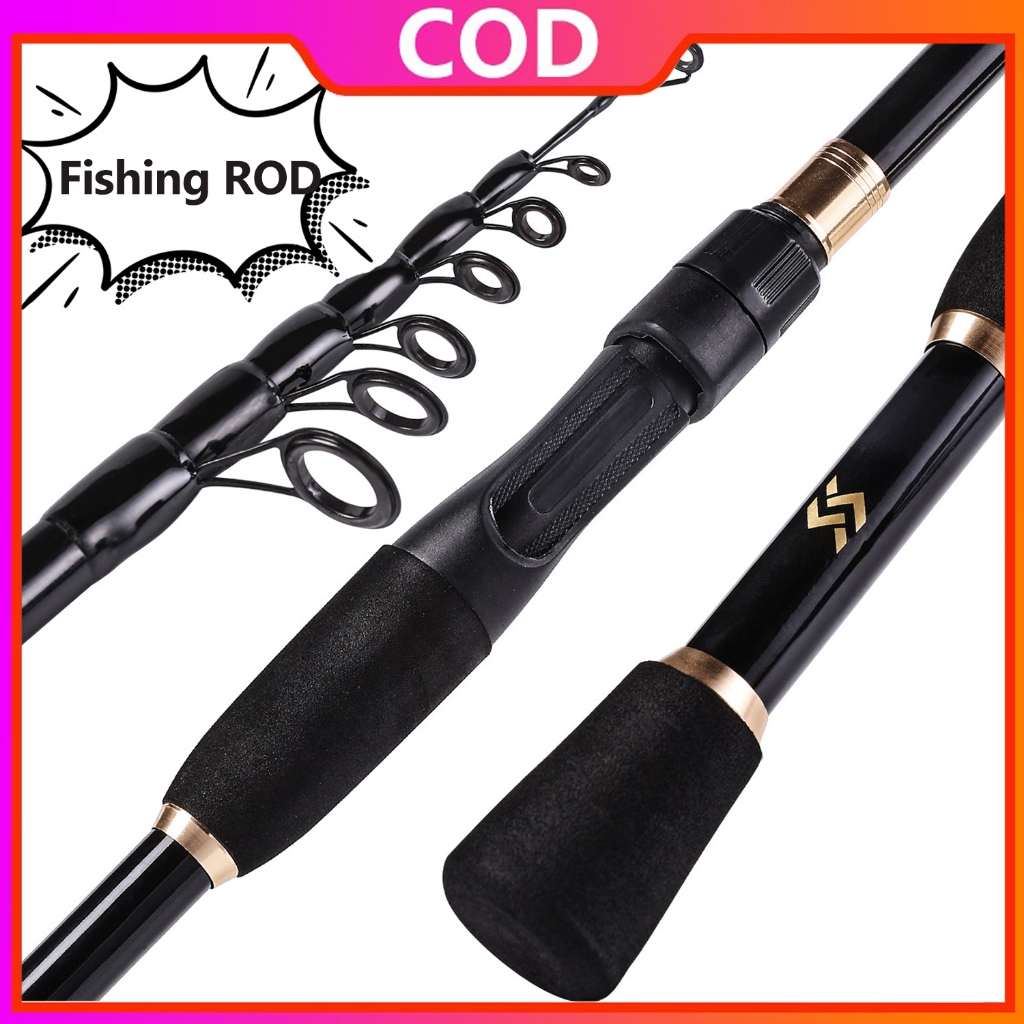Sougayilang 1.8-2.4M Fishing Rod Telescopic Fishing Rod Carbon Fiber ...