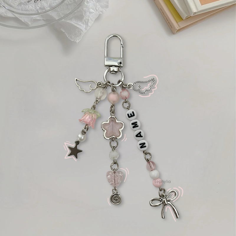 PERSONALIZED Aesthetic Keychain | Shopee Philippines