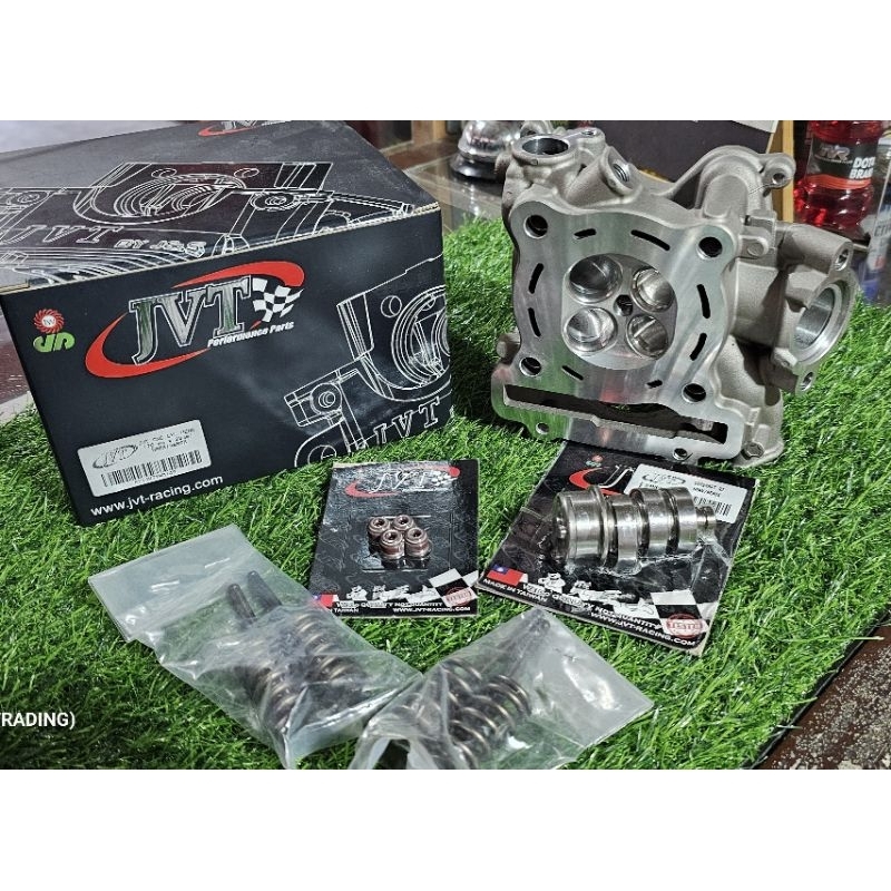 JVT CNC CYLINDER HEAD ASSY (20mm x 23mm) CAMSHAFT / VALVE / SPRING ...