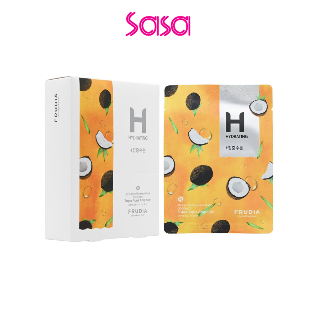 Frudia Vegan My Orchard Squeeze Mask - Hydrating (10pc) | Shopee ...