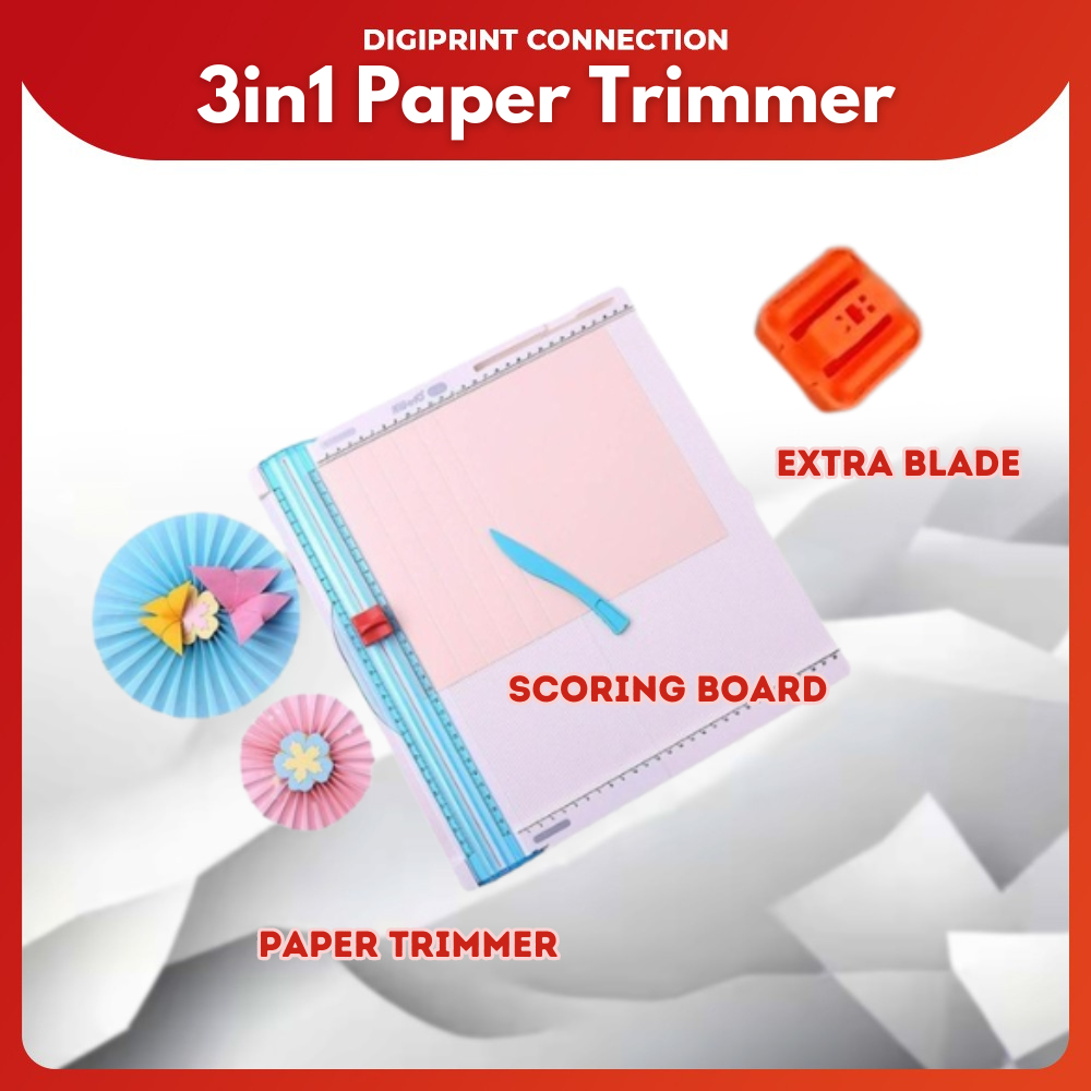2IN1 Multi-Function Paper Cutter Precision PAPER Trimmer 12 Inch ...