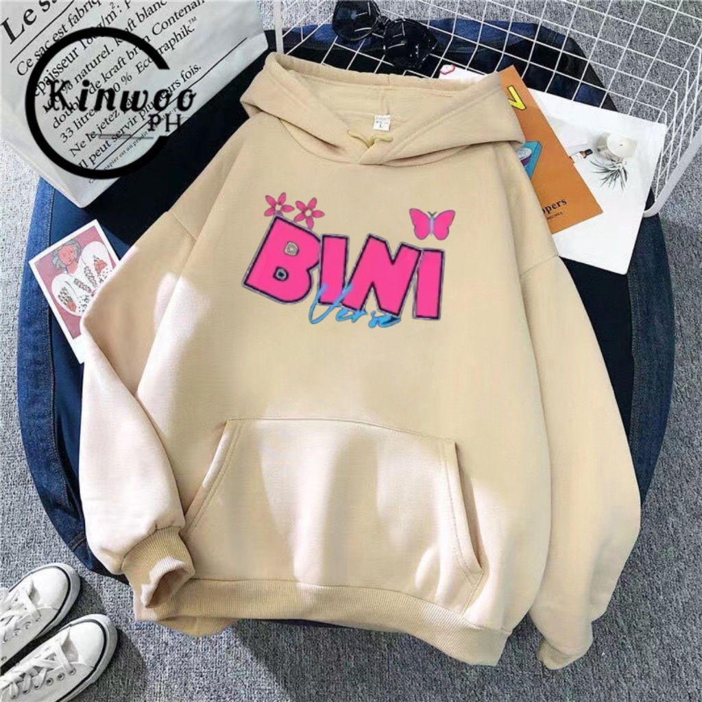 BINI hoodie jacket bini verse blooms aesthetics | Shopee Philippines