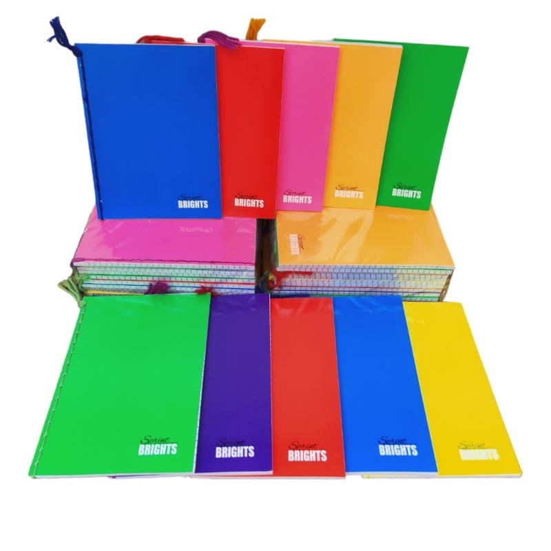 SPRINT BRIGHTS YARN NOTEBOOK 1 BUNDLE (10 PCS) ASSORTED COLOR | Shopee ...