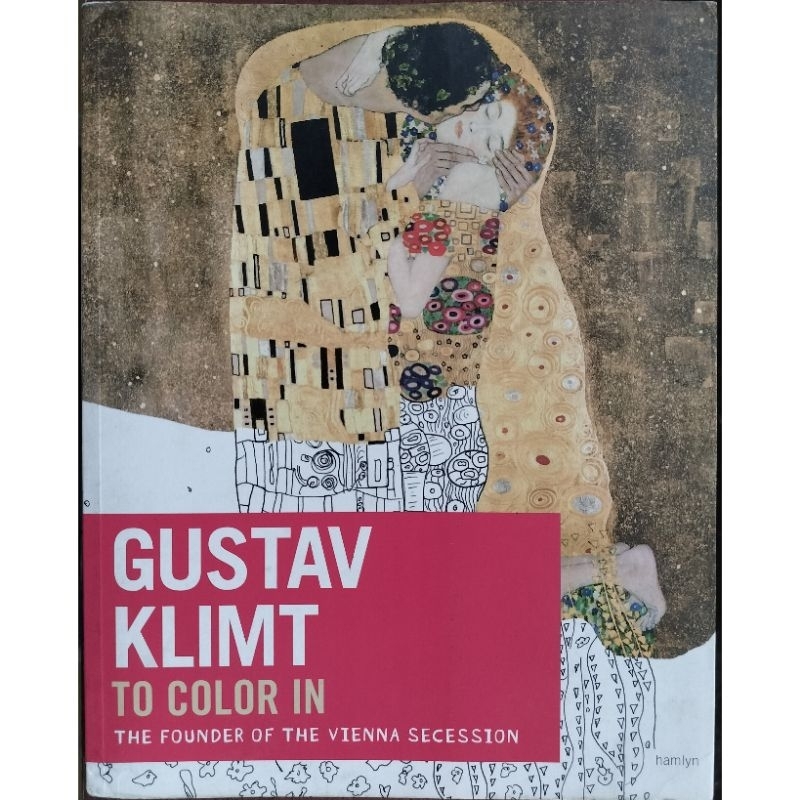 GUSTAV KLIMT TO COLOR IN THE FOUNDER OF VIENNA SECESSION COLORING BOOK ...