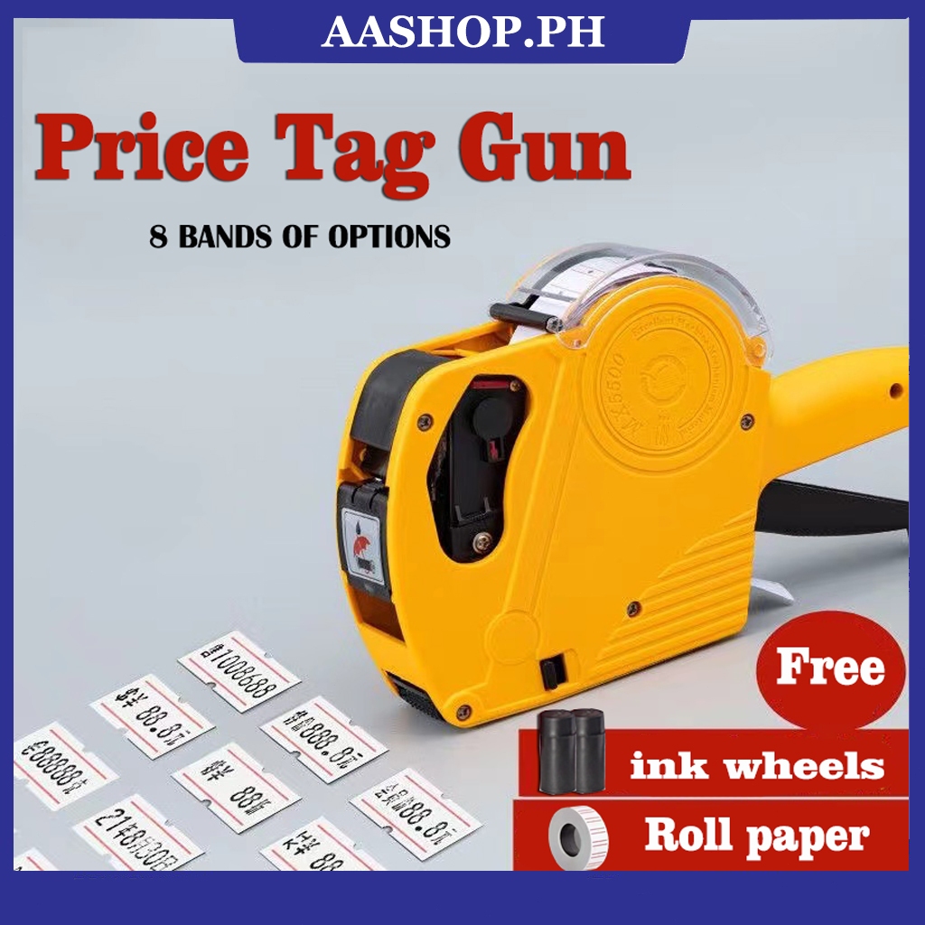 Price Tag Gun Crown MX-5500 Price Labeller With Labels Tag Paper ...