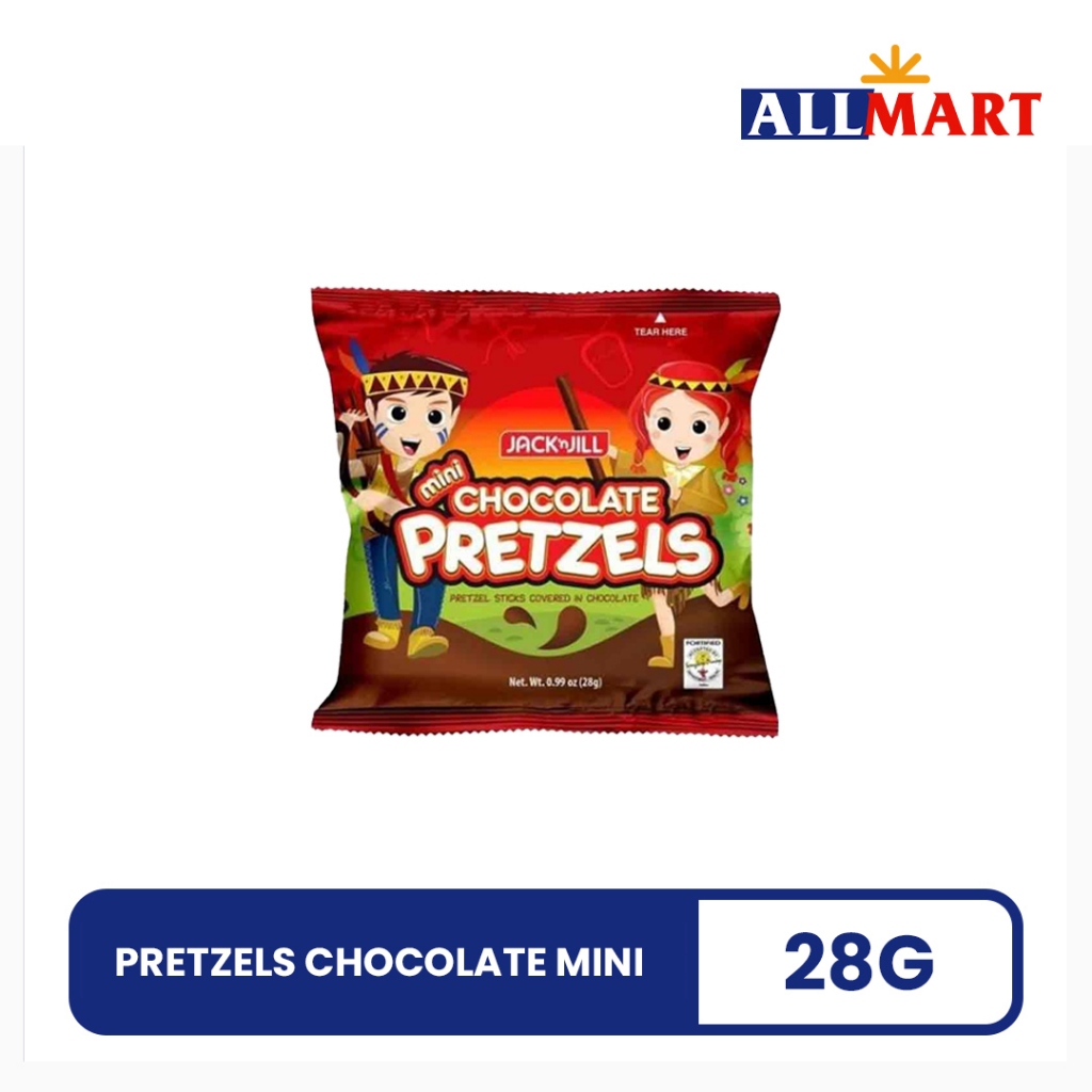 Pretzels Chocolate Mini 28g - AllMart Online Grocery | Shopee Philippines