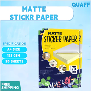 Shop matte sticker paper for Sale on Shopee Philippines