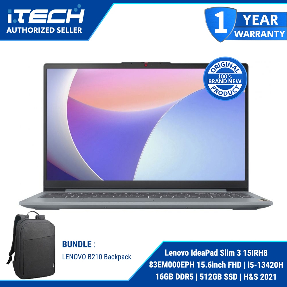 Lenovo IdeaPad Slim 3 15IRH8 83EM000EPH 15.6inch FHD | i5-13420H ...