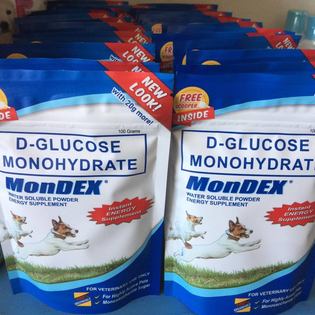 MonDex Dextrose Powder FREE Scooper for Pets 100g+20g | Shopee Philippines