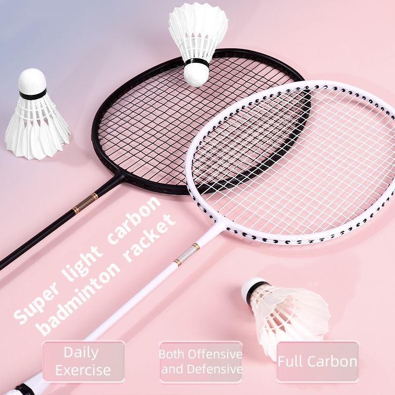 Original Badminton Racket Single Aluminum Alloy Frame Carbon Rod 4UG5 ...