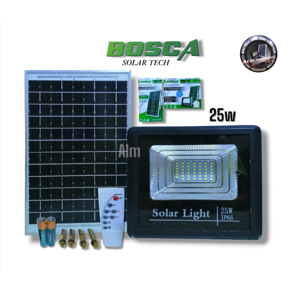 Bosca Solar Light Outdoor Led Flood Light Bosca 25w water proof IP65 ...