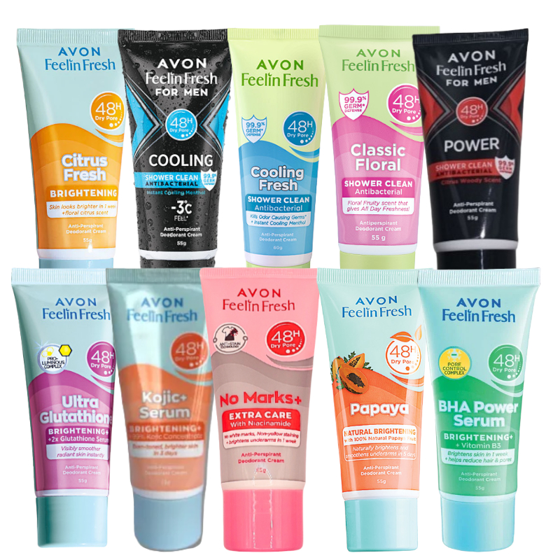 BUY 1 TAKE 1 AVON Feelin Fresh Quelch Tawas Gluta Citrus Fresh ...