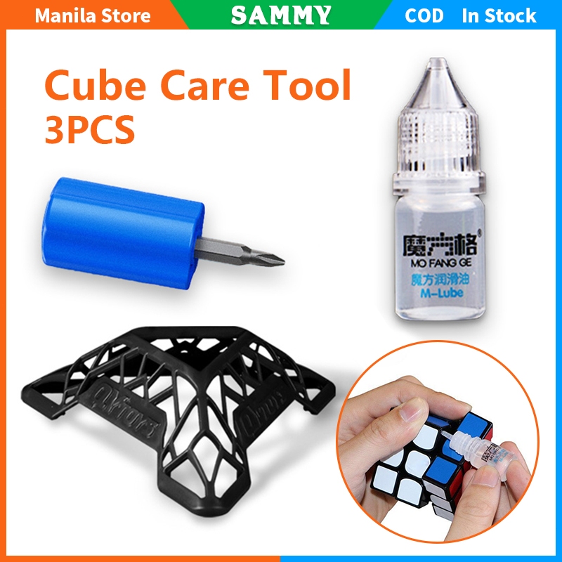 Magic Cube Lubricant Oil Cube Care Lube Screwdriver Set Stable Tripod ...