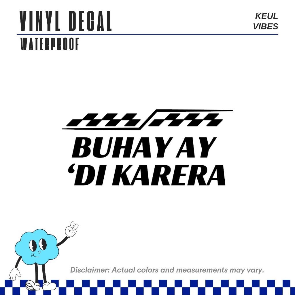 BUHAY AY 'DI KARERA BLOOM BINI Fans Logo vinyl decals PPOP brand laptop ...