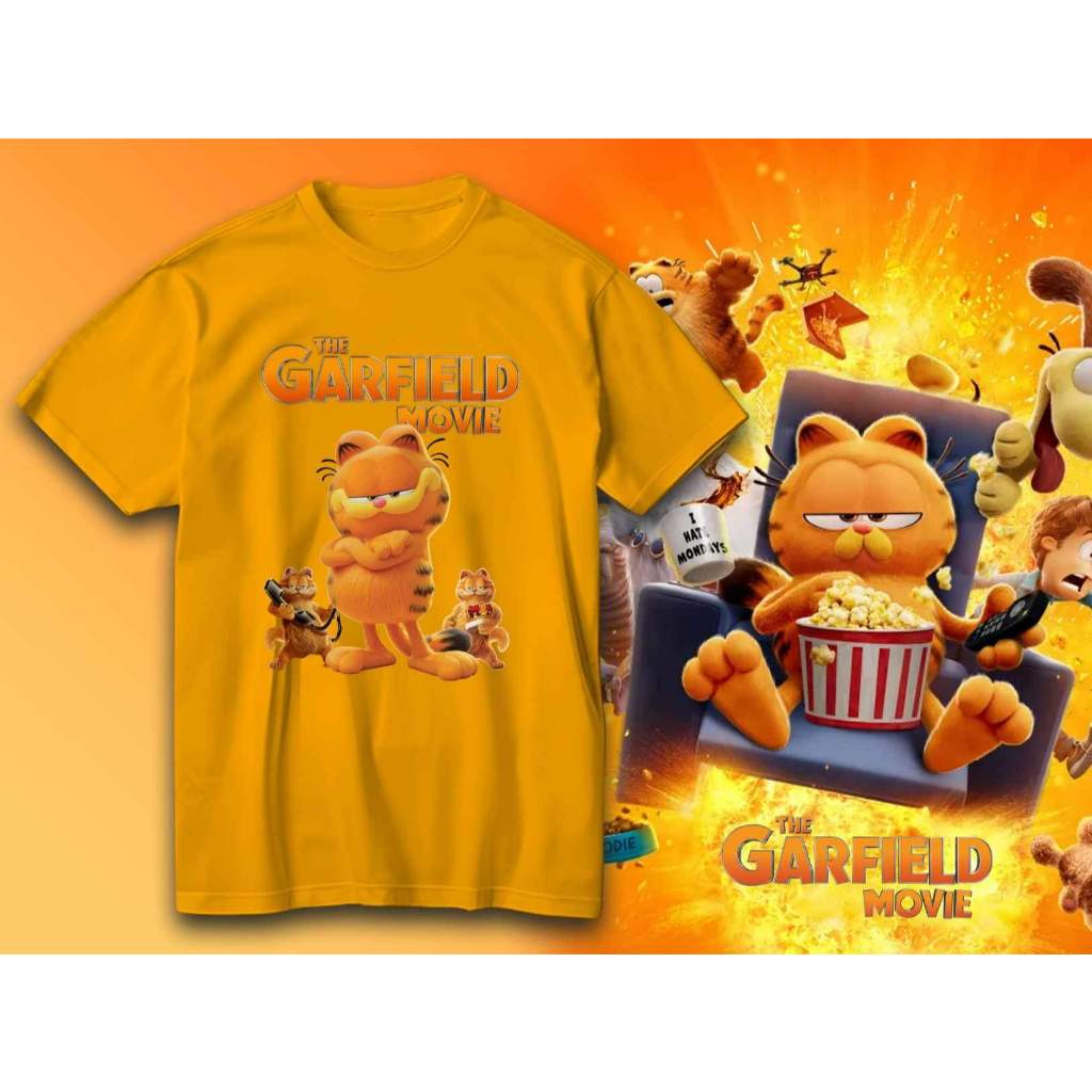 GARFIELD THE MOVIE SHIRT I KIDS APPAREL | Shopee Philippines