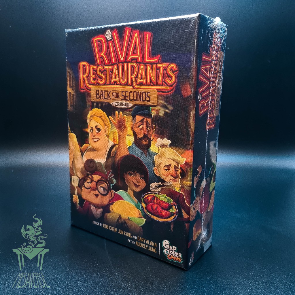 [Original] Rival Restaurants Back for Seconds Board Game | Shopee ...