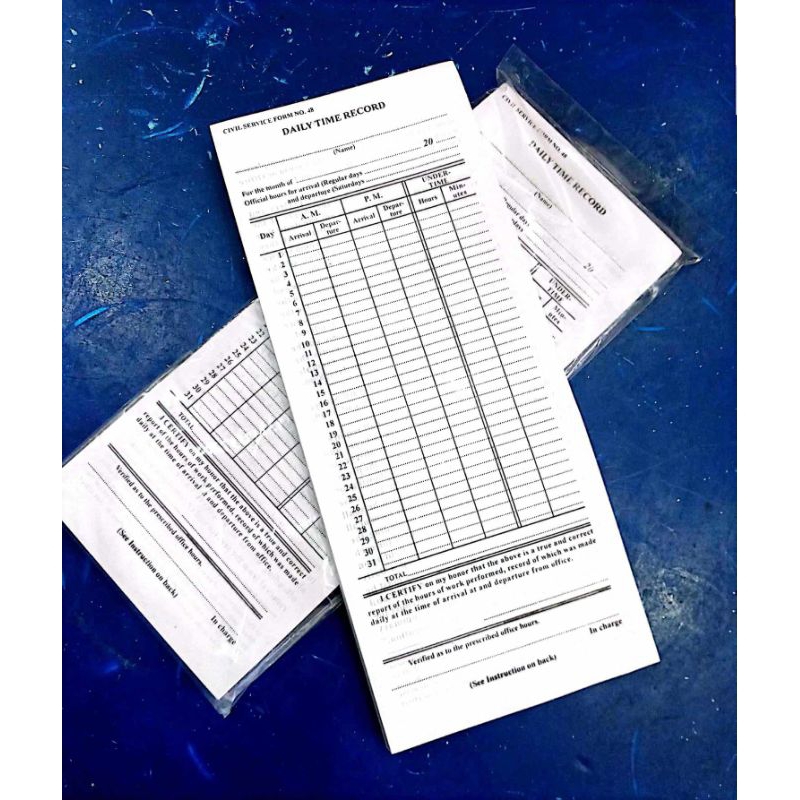 DTR- Daily Time Record | Shopee Philippines